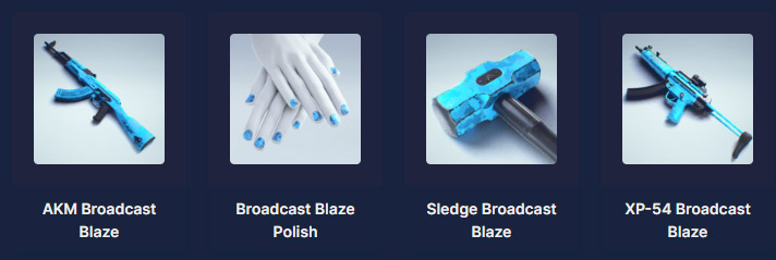 Comprar Twitch Drops: 4 Items (AKM/XP-54/Sledge/Broadcast Blaze Polish ...