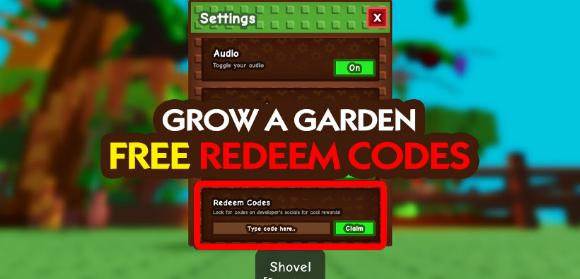 Free Grow a Garden Codes